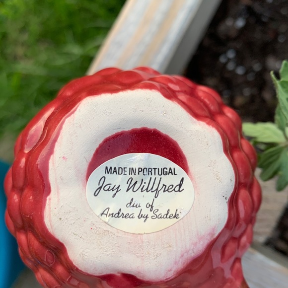 Dining | Vintage Red Grape Tea Set | Poshmark